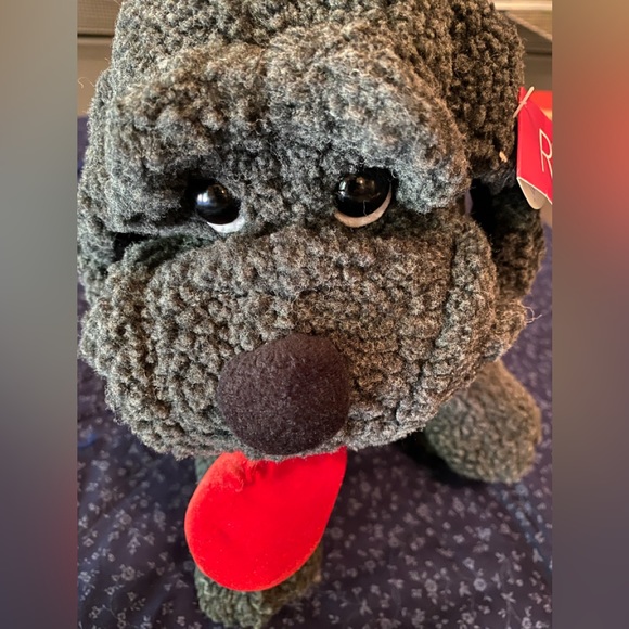 Russ | Toys | Russ Plush Animal Gray Dog | Poshmark